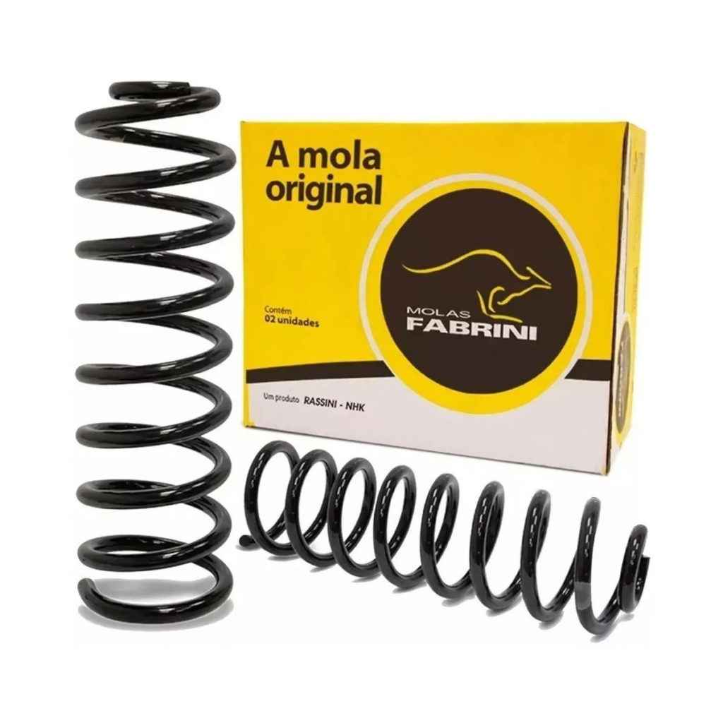 2 Molas Traseiras Siena 2007 2008 2009 2010 2011 - Bahia Peças